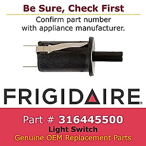 Frigidaire 316445500 Light Switch