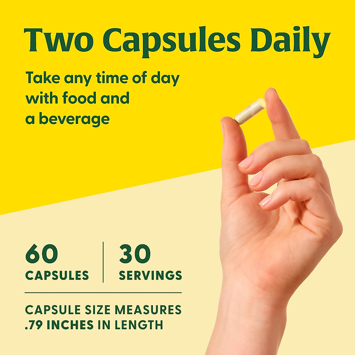 MegaFood Magnesium 300 mg - Highly absorbable blend of Magnesium Glycinate, Magnesium Citrate & Magnesium Malate to Help Support Heart, Nerve Health and Relaxation - 60 Capsules (30 Servings)