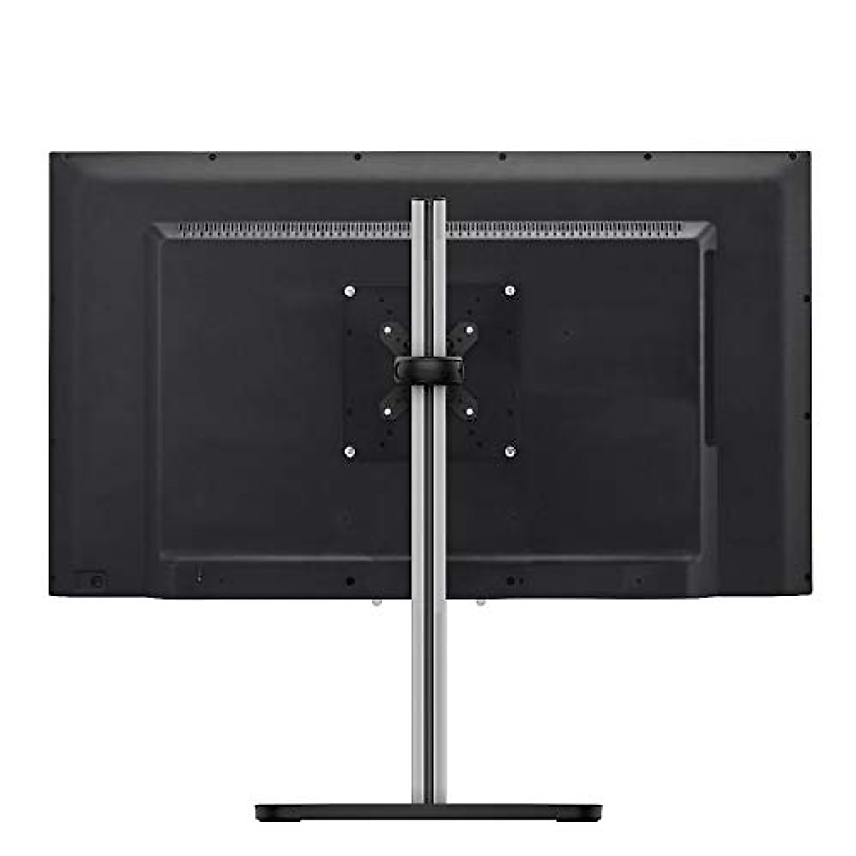 Atdec Quad/Triple/Dual/Single Monitor Desk Mount - Freestanding Base - Loads up to 17.6lb Flat or 13.5lb Curved - VESA 75x75, 100x100 - Quick Display Release, tilt, pan, Landscape/Portrait