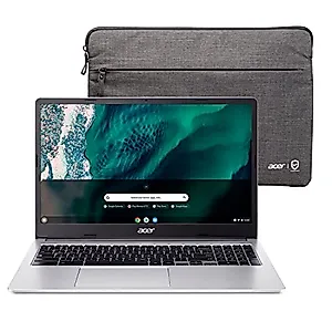Acer Chromebook 315 Laptop | Intel Celeron N5100 | 15.6" Full HD IPS Display | Intel UHD Graphics | 8GB LPDDR4X | 64GB eMMC | Wi-Fi 6 | DTS Audio | Chrome OS | CB315-4H-C6MH