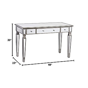 Southern Enterprises Wedlyn Desk, Mirror