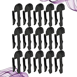 Cabilock Trash Bin Heavy Duty Clips 50pcs Plastic Garbage Bag Clips Basket Clip Waste Can Bag Holder Rubbish Clip for Home Kitchen Office Restaurant Trash Bin Trash Trash Cans