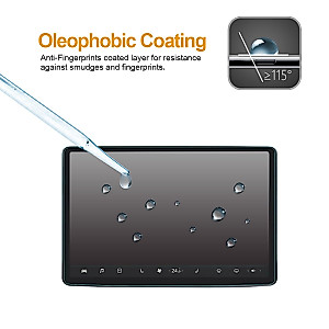 Supershieldz Designed for Tesla Model 3 and Model Y (15 inch) Tempered Glass Screen Protector, 0.33mm, Anti Scratch, Bubble Free