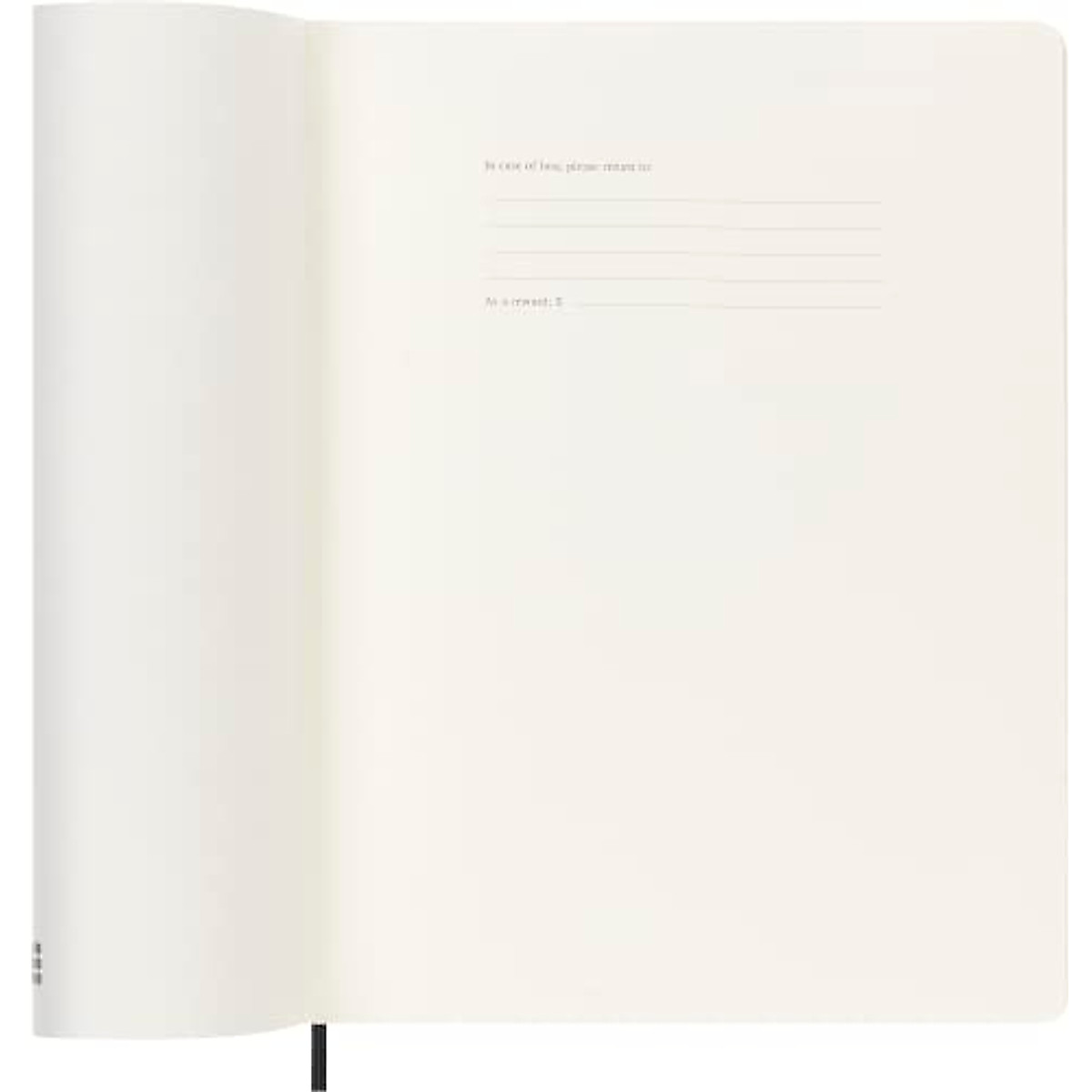Moleskine DSB12MN4Y24 Notebook, Beginning January 2024, 12 Months, Months, Diary Softcover, XL Size (W x H x H): 7.5 x 9.8 inches (19 x 25 cm), Black