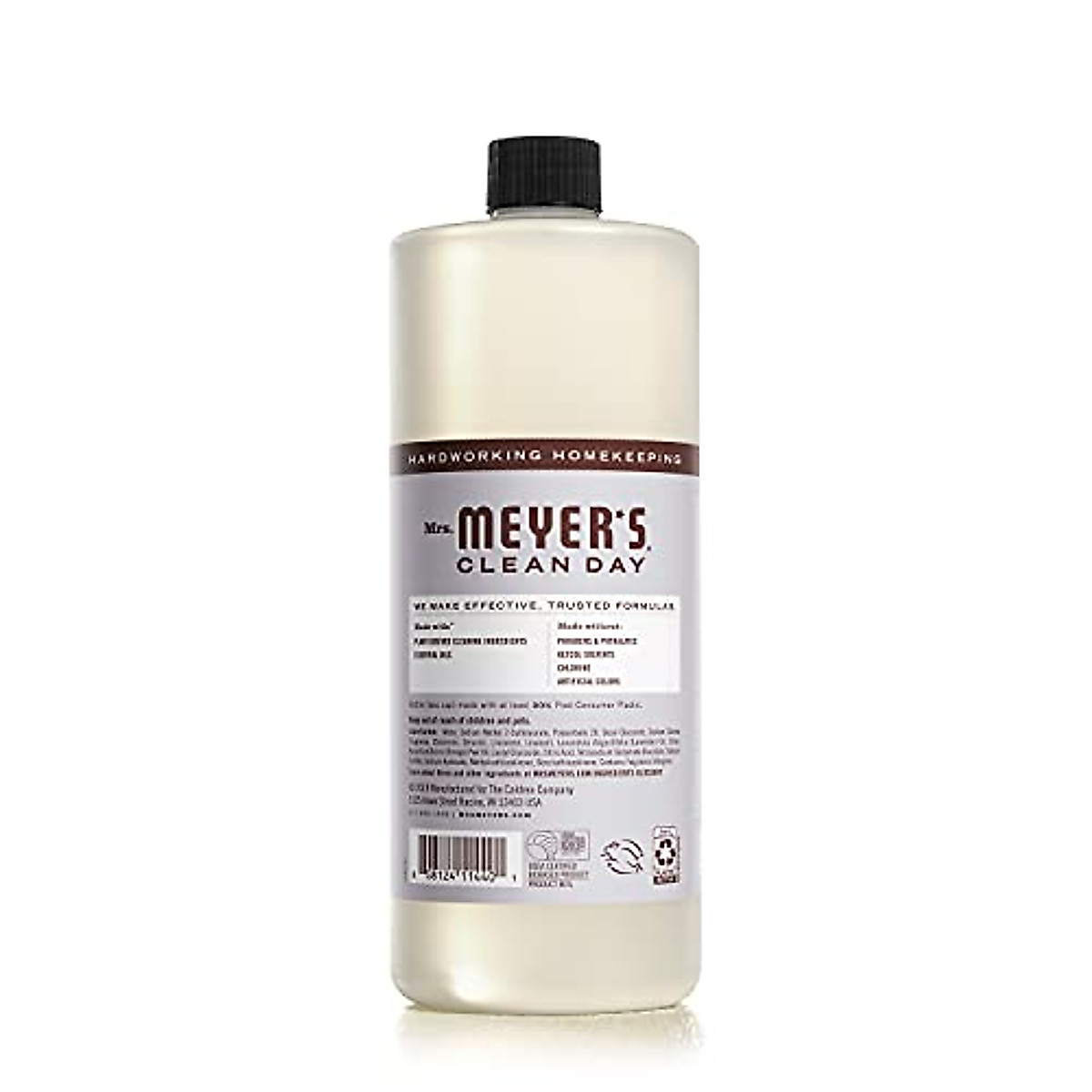 MRS. MEYER'S CLEAN DAY Multi-Surface Cleaner Concentrate, Use to Clean Floors, Tile, Counters, Lavender, 32 fl. oz