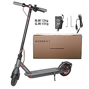 Electric Scooter for Adults Teens,350W Electric Scooter Up to 19MPH & 19-21Miles Range Sport Foldable Scooter Double Braking Electric Scooters for Commuter,8.5" Tires Electric Scooter for Adults