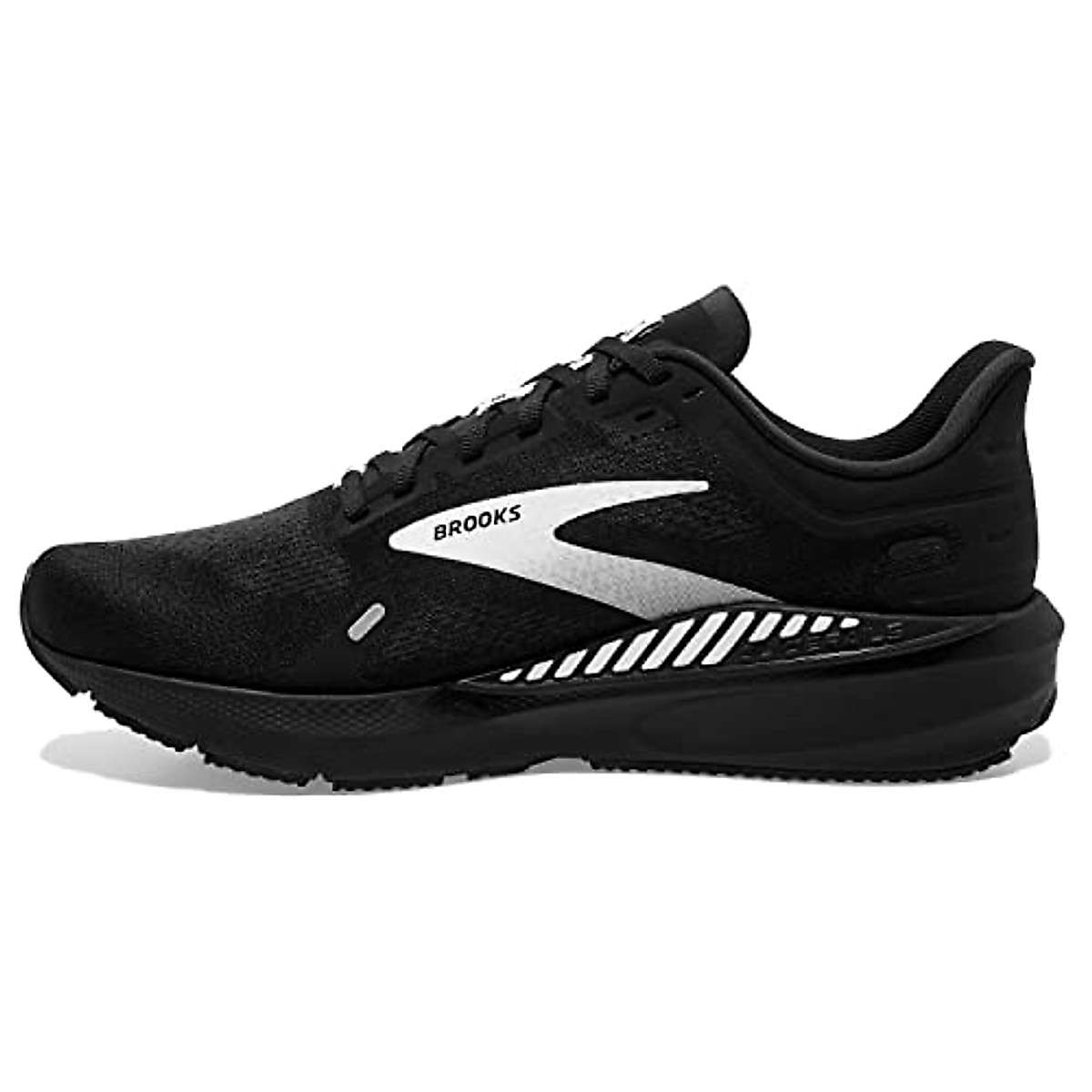 Brooks Men’s Launch GTS 9 Supportive Running Shoe - Black/White - 11.5