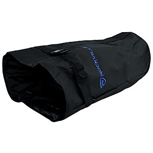 Rockville Rock Cart Pro DJ Equipment Transport Roller Car 700 LB Capacity Bundle with Rockville CART-Stand-Bag Tripod/Mic/Speaker Stand Bag