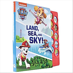 Nickelodeon Paw Patrol: Land, Sea, and Sky! Sound Book