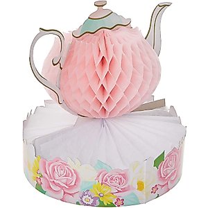 Creative Converting 3 Count Floral Tea Party Centerpieces