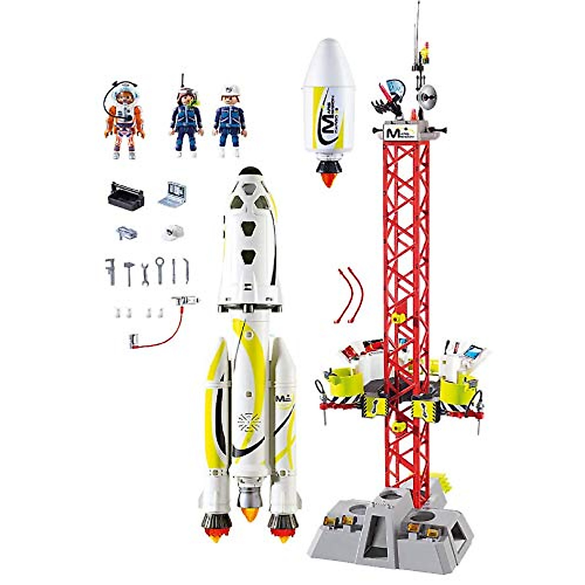 Playmobil Mission Rocket with Launch Site, Multi