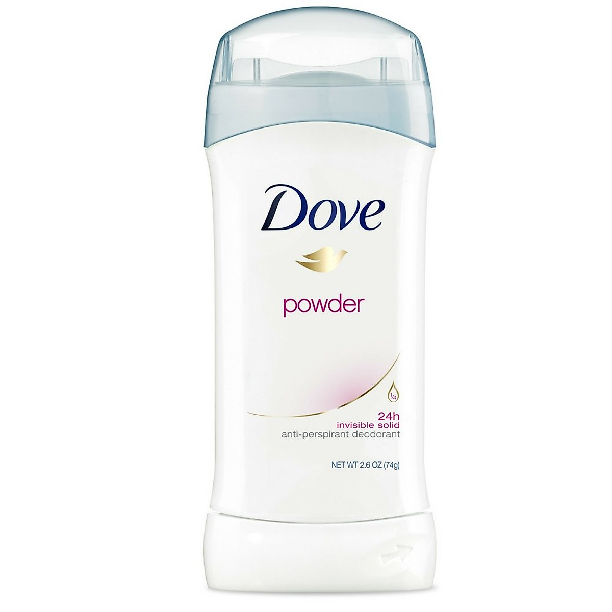Dove Anti-Perspirant Deodorant Invisible Solid Powder, 2.6 Ounce (Pack of 4)