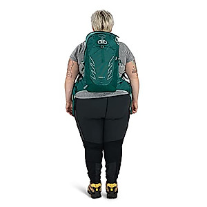 Osprey Tempest 20L Women's Hiking Backpack with Hipbelt, Jasper Green, WM/L, Extended Fit