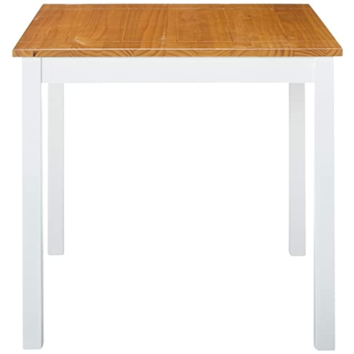 Zinus Becky Farmhouse Square Wood Dining Table