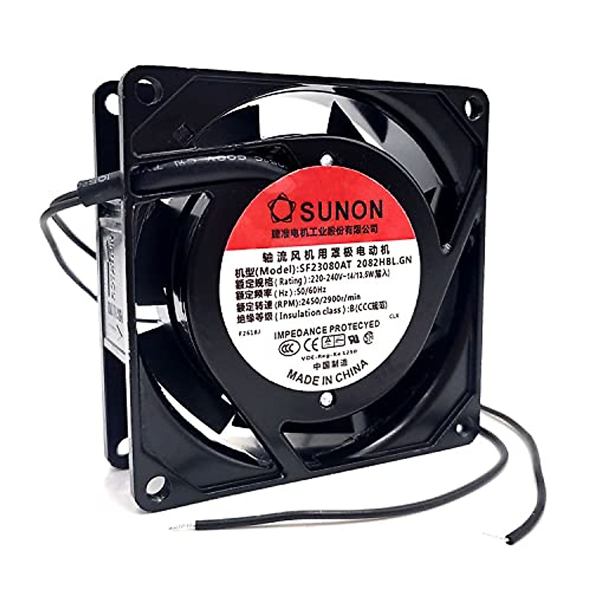 SF23080AT 2082HBL.GN SUNON 80mm Fan 220V/240V 14/13.5W Cooling Fan
