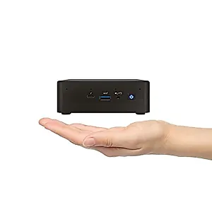 NUC NUC11PAHi7 Mini PC/HTPC,Wind 11 Mini Computer,Intel Four-Core i7 1165G7 - Up to 4.7 GHz Turbo,NVMe SSD DDR4 RAM,WiFi 6,BT 5.2 Thunderbolt 3,8K UHD,Quadruple Monitor(32GB+1TB)