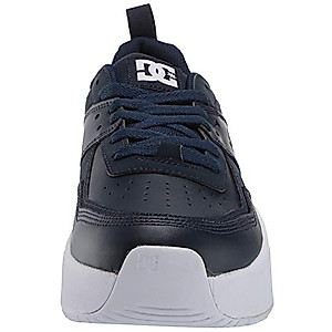 DC Women's E.TRIBEKA Platform Skate Shoe, Navy, 11 M US