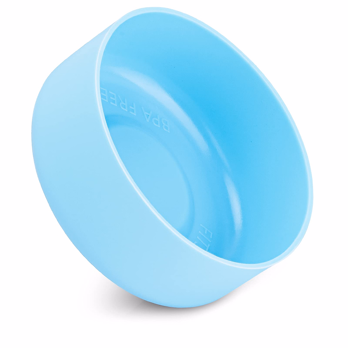 koodee Protective Silicone Boot for Hydro Flask 12 oz 32 oz 64 oz, Sports Water Bottle Accessories, Anti-Slip Bottom Sleeve Cover for Stanley Quencher Tumbler 30 oz 40 oz, BPA Free (Baby Blue)