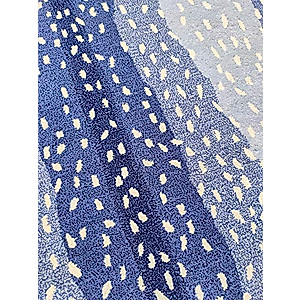 Sam Art Rugs Antelope Animal Traditional Persian 100% Wool Rug & Carpet Hand Tufted (9x12)