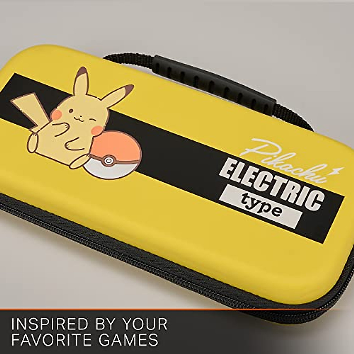 PowerA Protection Case for Nintendo Switch or Nintendo Switch Lite, Pokémon: Pikachu Electric Type, Protective Case, Gaming Case, Console Case - Nintendo Switch