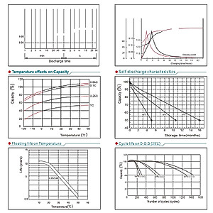 NPP NPD12-80Ah 12V 80Ah Group 24 AGM Deep Cycle Rechargeable Battery for Backup Sump Pump, Trolling Motor, Solar System, Mobility Wheelchair, General Use
