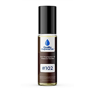 Quality Fragrance Oils' Impression #102, Inspired by Tobacco Vanille (10ml Roll On) Cologne Body Oil
