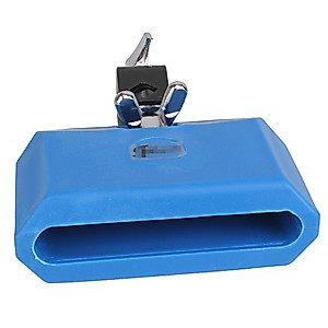 Yibuy Blue Plastic Percussion Instruments Block Percussion Jam Block