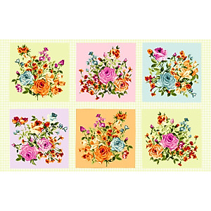 Maywood Studio Bloom On Fat Quarter Bundle 22pcs, Multi