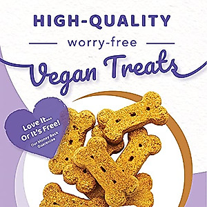 Halo Garden of Vegan Dog Treats, Training Treats for Dogs, Peanut N' Pumpkin 8oz Bag