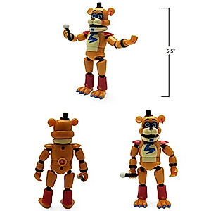 Toysvill Set of 5 Figures Inspired by Five Nights at Freddys/FNAF Security Breach/Action Figures Toys/Toy Dolls for All Children/Toys Gifts