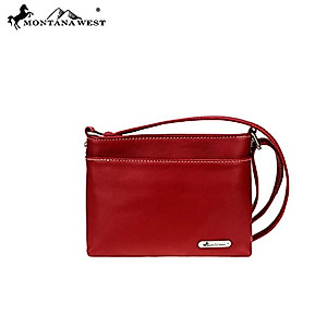 Montana West American Pride Collection Crossbody Organizer Purse USA Stars Stripes Navy