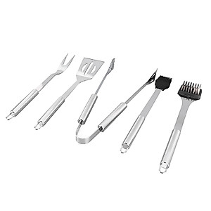 BBQ Grill Tools Set, 20pcs Grill Set Professional Tongs Fine Crafted for Outdoor for Travel