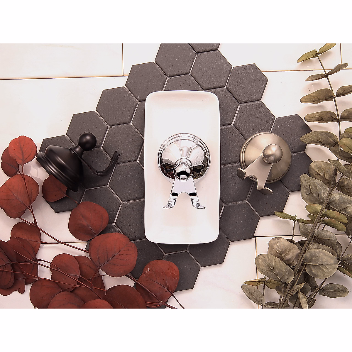 Kingston Brass BA1167C Vintage Robe Hook, Polished Chrome 3-1/8"