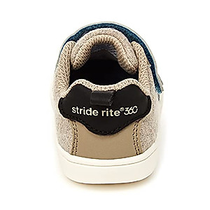 Stride Rite 360 Baby Boys Hayden Sneaker, Khaki, 3 Infant US