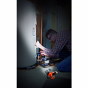 BLACK+DECKER SLV2B Rechargeable 750 Lumen Lithium Ion 10W LED Spotlight Flashlight