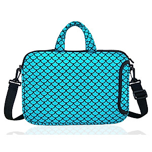 17.3-Inch Laptop Shoulder Carrying Bag Case Sleeve For 17" 17.3 inch HP DELL (Purple)