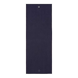 Manduka unisex adult Yoga Yogitoes Towel, Midnight, 79 x 24 US