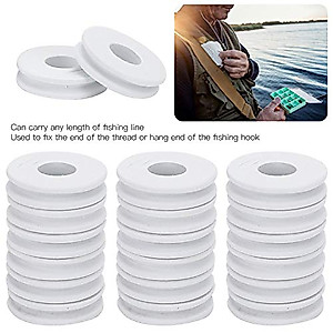 AOER Fishing Winding Spools, 100pcs Fishing Spools Tools Winding Board for Organizing Hooks for Organizing Fishing Lines