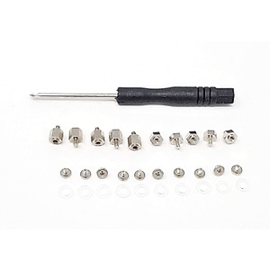 MICRO CONNECTORS M.2 SSD Mounting Screws Kit for Asus Motherboards (L02-M2S-KIT) - Silver