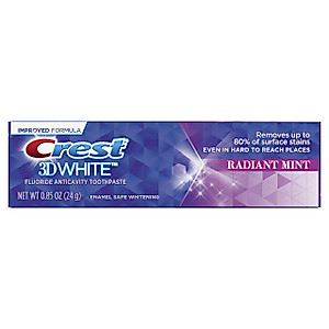 Crest 3d Tp Rad Mint Size .85z Crest 3dw Toothpaste Radiant Mint .85z