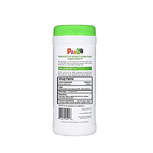Protex PawZ SaniPaw and Odor Eliminating Paw Wipes(60 Wipes)