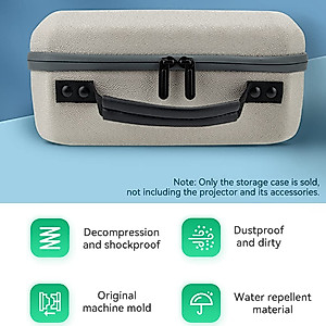 Hard Travel Case for Samsung The Freestyle Projector,Carrying Case Compatibility with Samsung Smart Portable Projector