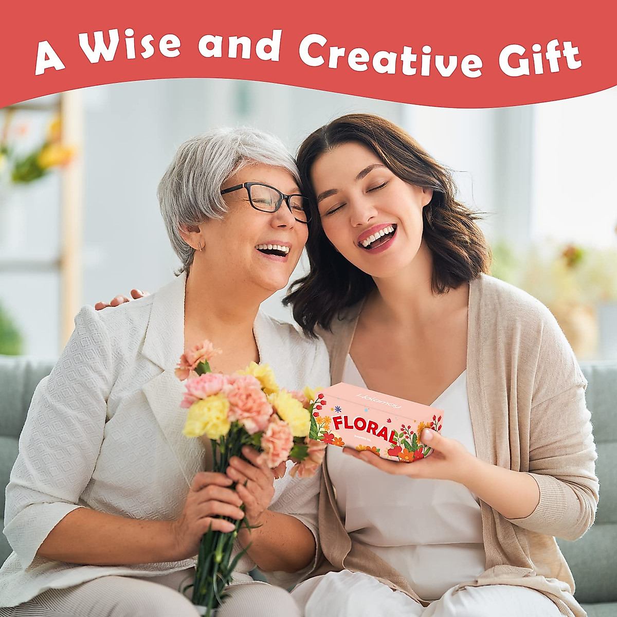 Floral Essential Oils, Holamay Premium Fragrance Oil for Candle Making, 5mlx10, Soap Making Scents - Rose, Jasmine, Neroli, Gardenia, Lilac and More, Aromatherapy Oils for Diffusers for Home