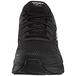 Skechers womens D'lux Walker-infinite Motion Sneaker, Black, 6 US
