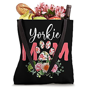 Yorkie Mom, Yorkshire Terrier Dog Mother Tote Bag