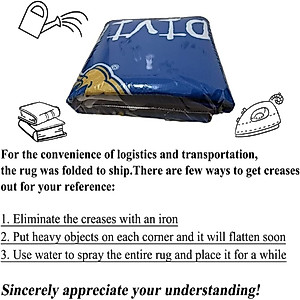 Black Bear Area Rug, 5x7ft, Wild Animal Bear Paw Print Rug, Rustic Ethnic Rugs for Living Room, Indoor Non-Slip Washable Rugs, for, Bedroom Kitchen Dining Room