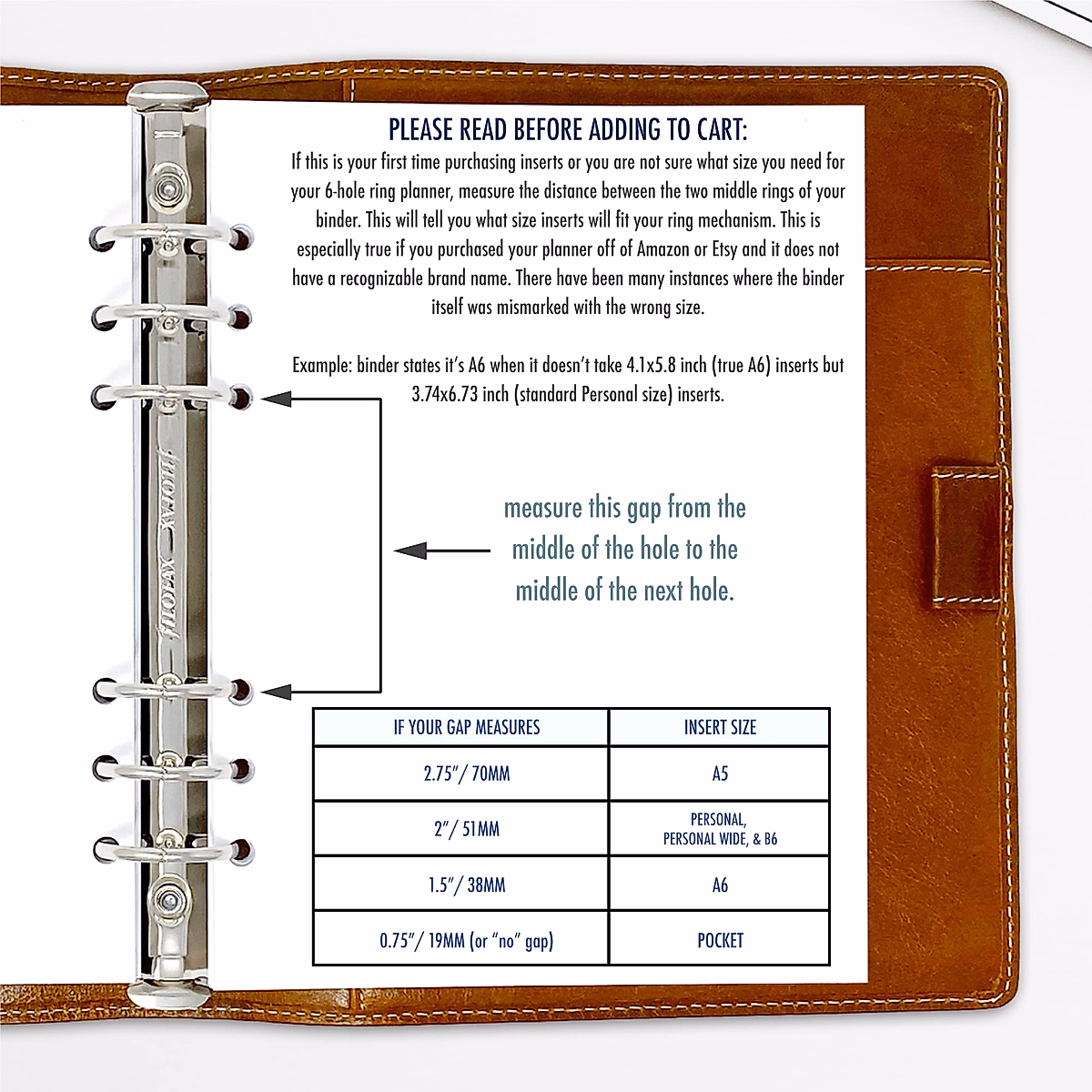 A5 Contacts Address Book Planner Insert Refill, 5.83″ x 8.27″, Fits 6-Rings Binders - Filofax, LV GM, Moterm, Choice of Quantity