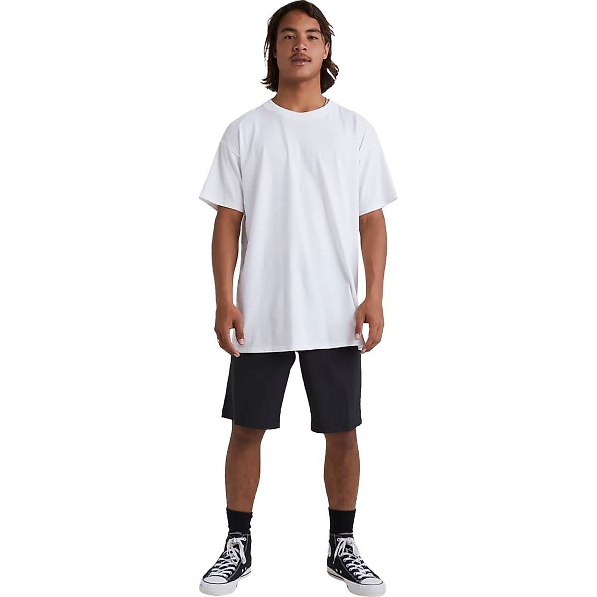 Billabong Men's Crossfire Slub Hybrid Short, Black 36