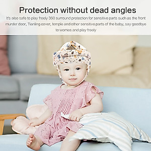 Baby Helmets, Walking Baby Helmet, Head Helmet for Baby, Toddler Walking Helmet Head Helmets, Baby Head Bumper Protection for 6 to 20 Months Baby Boy or Girl -SmallDinasor