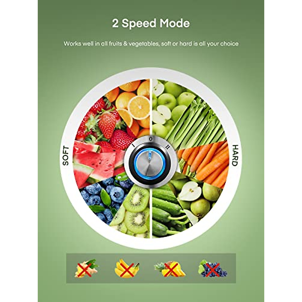 Juicer Machines Vegetable and Fruit, 800W Powerful Juilist Centrifugal Juicer Machines Easy to Clean with Brush, Dual Speeds Juice Extractor Machine with Large 3'' Feed Chute & Anti-Drip